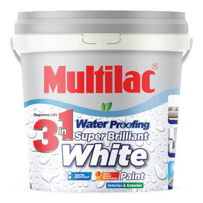 Multilac Super Brilliant White Paint